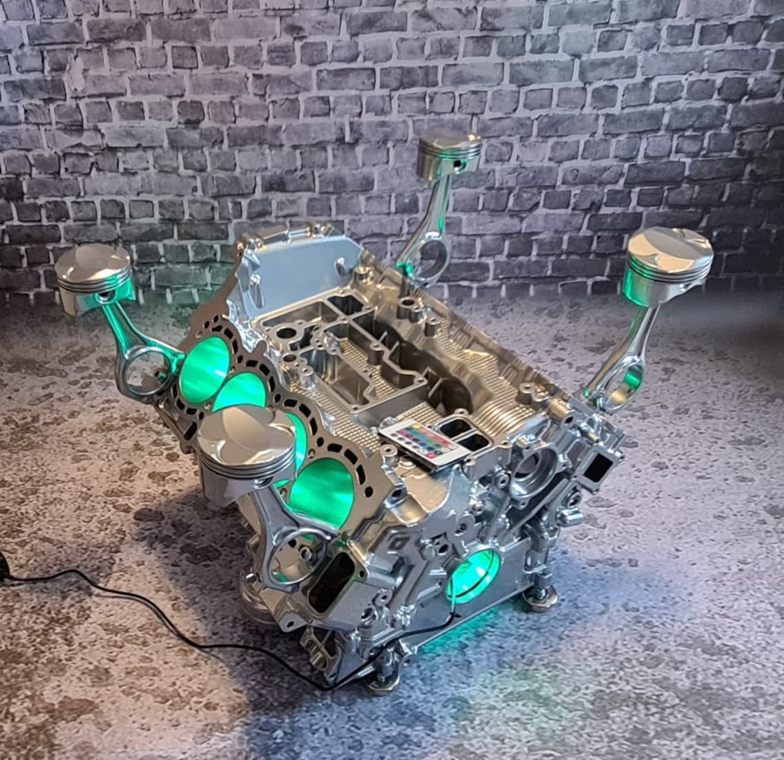 Audi RS6 S6 4.0l TFSI V8 Engine Block Coffee Table Block Motortisch ...