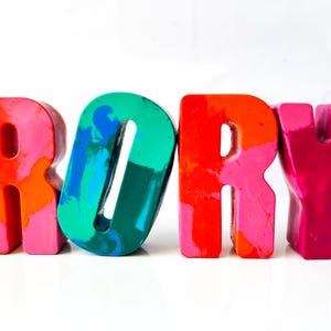 Mixed-color Name Crayons | Customized Gift for Child or Toddler, Unique ...