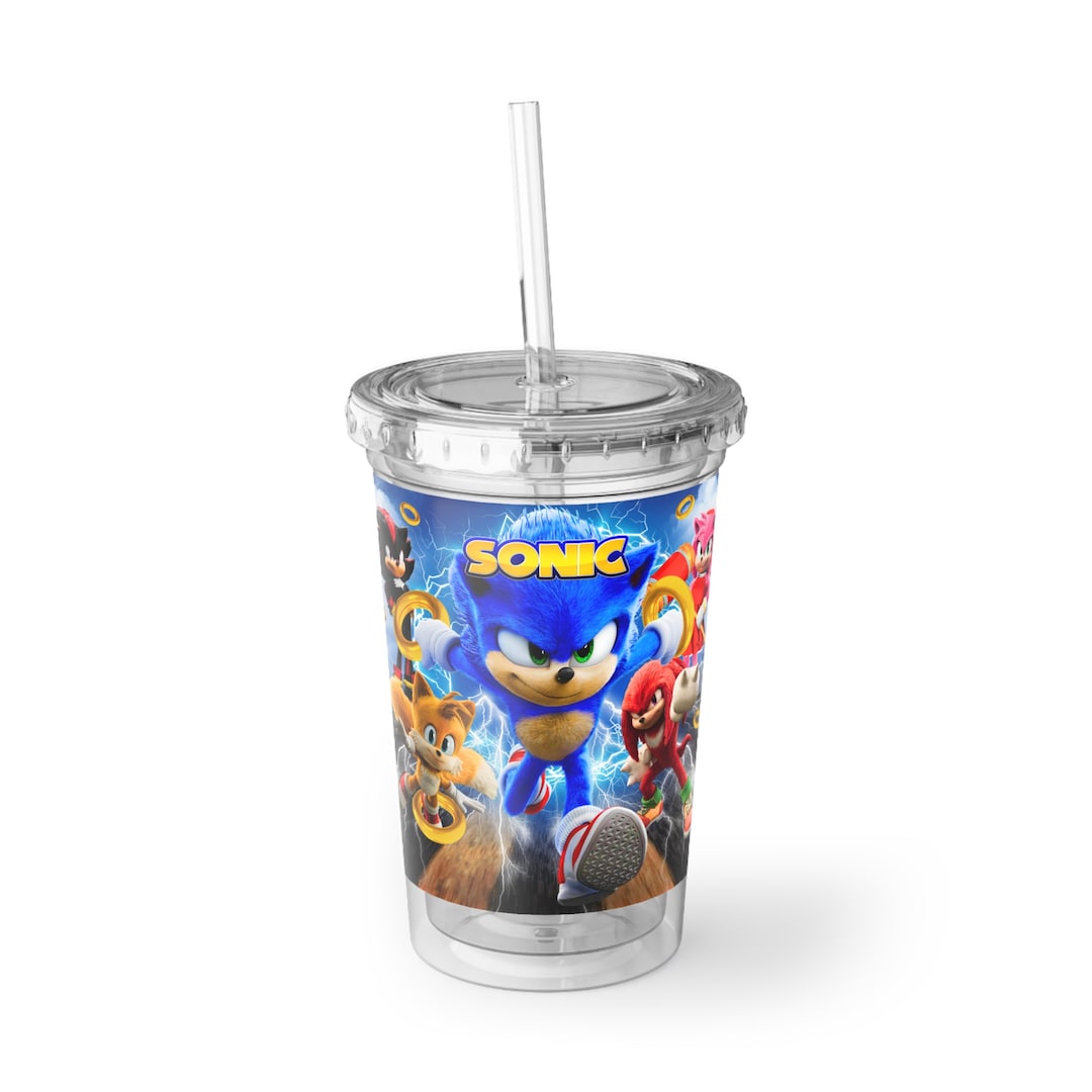 Sonic the Hedgehog Suave Acrylic Cup - Etsy