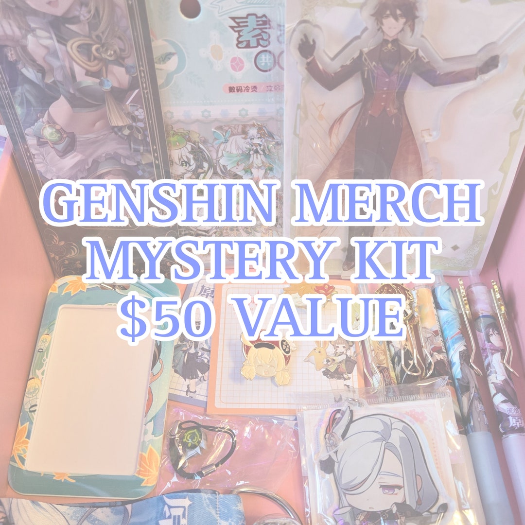 Genshin Impact Merch Mystery Kit - Etsy