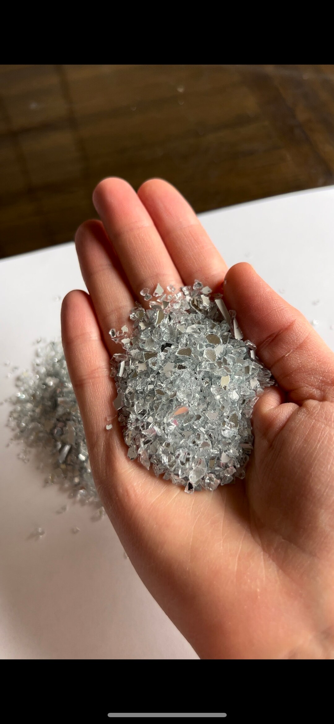 Sparkle Crushed Clear Crystal Glass Crushed Gems for DIY Projects ...