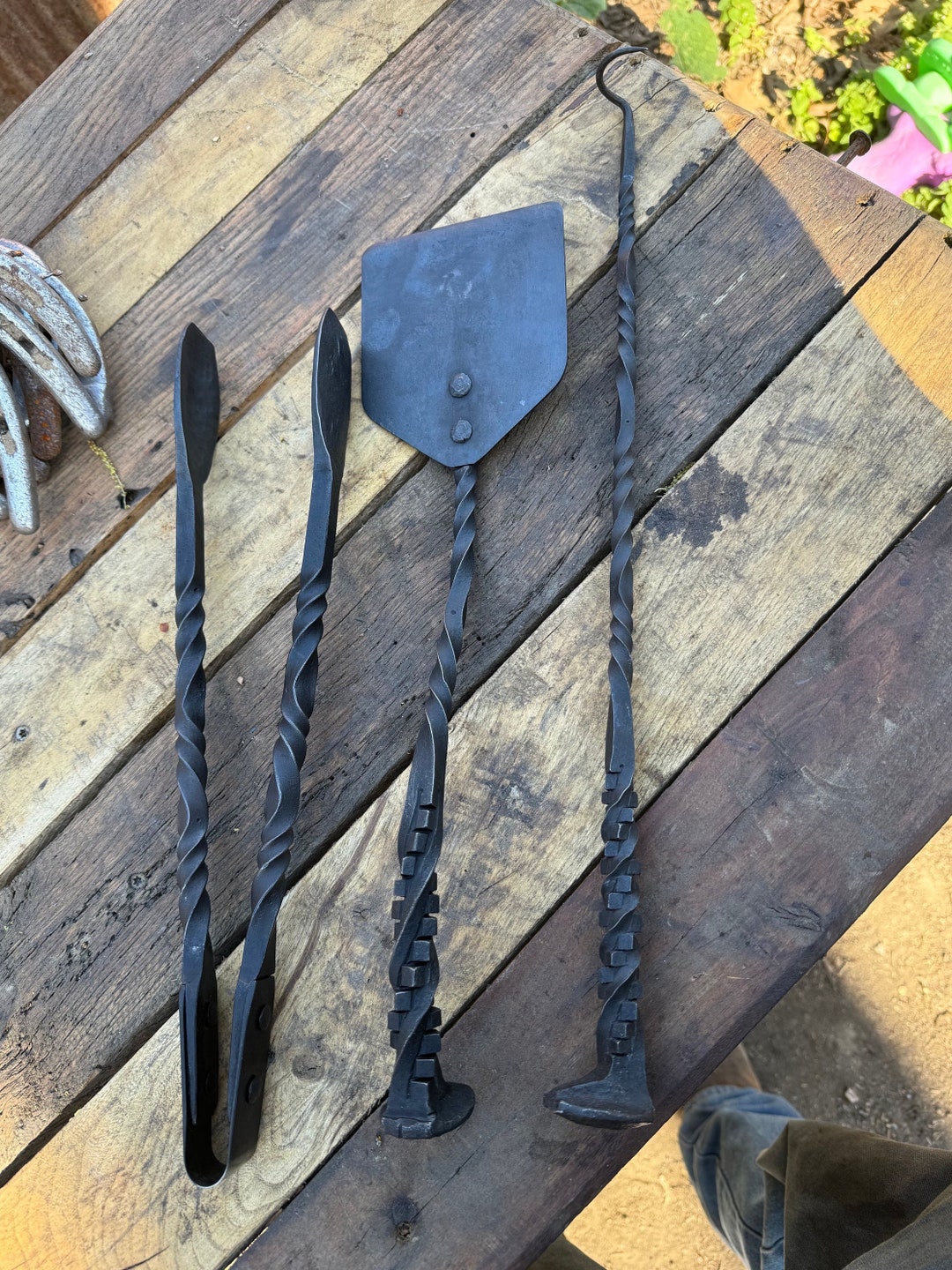 Railroad Spike Grill Set - Etsy