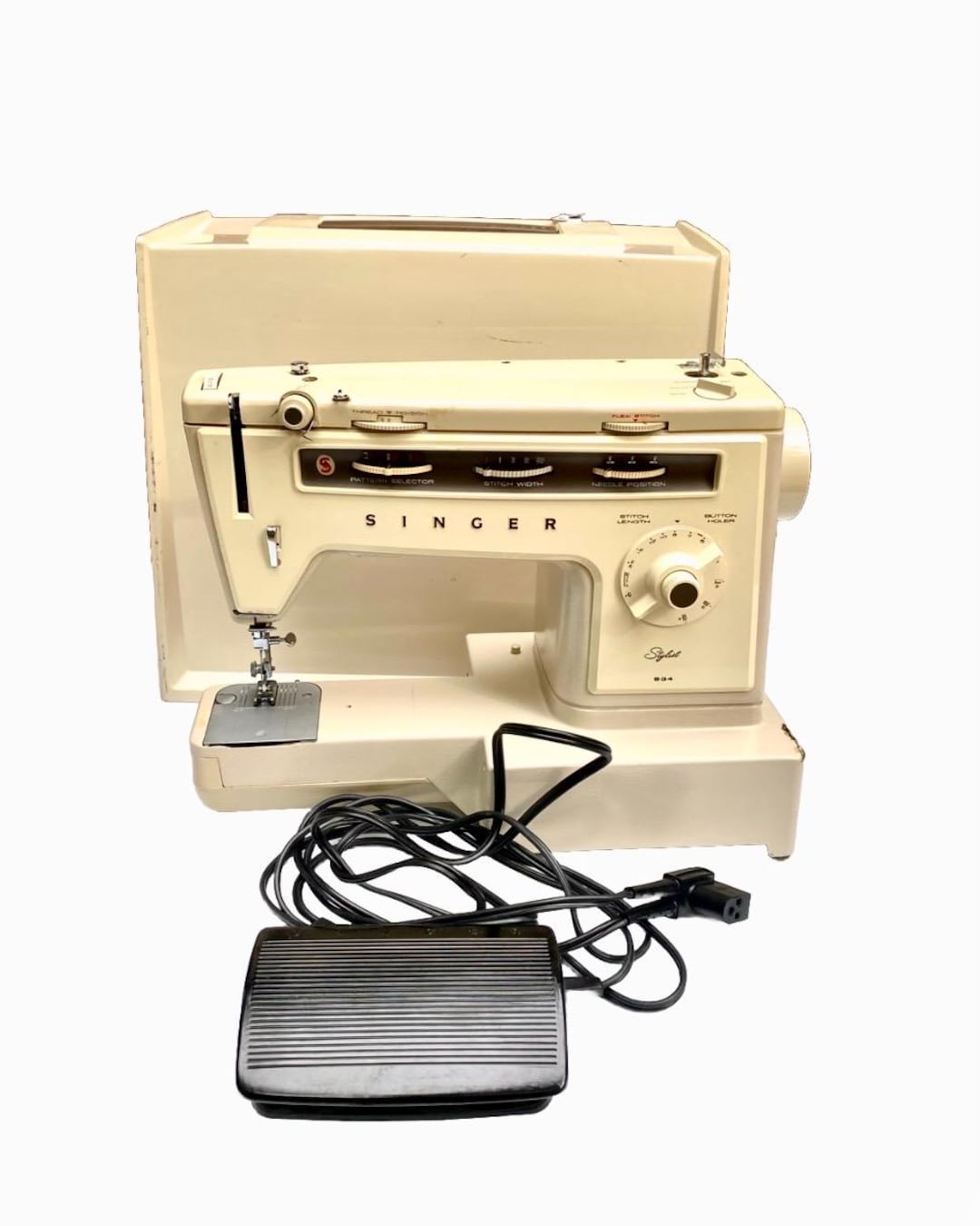 Vintage Singer Stylist Sewing Machine 1970s - Etsy