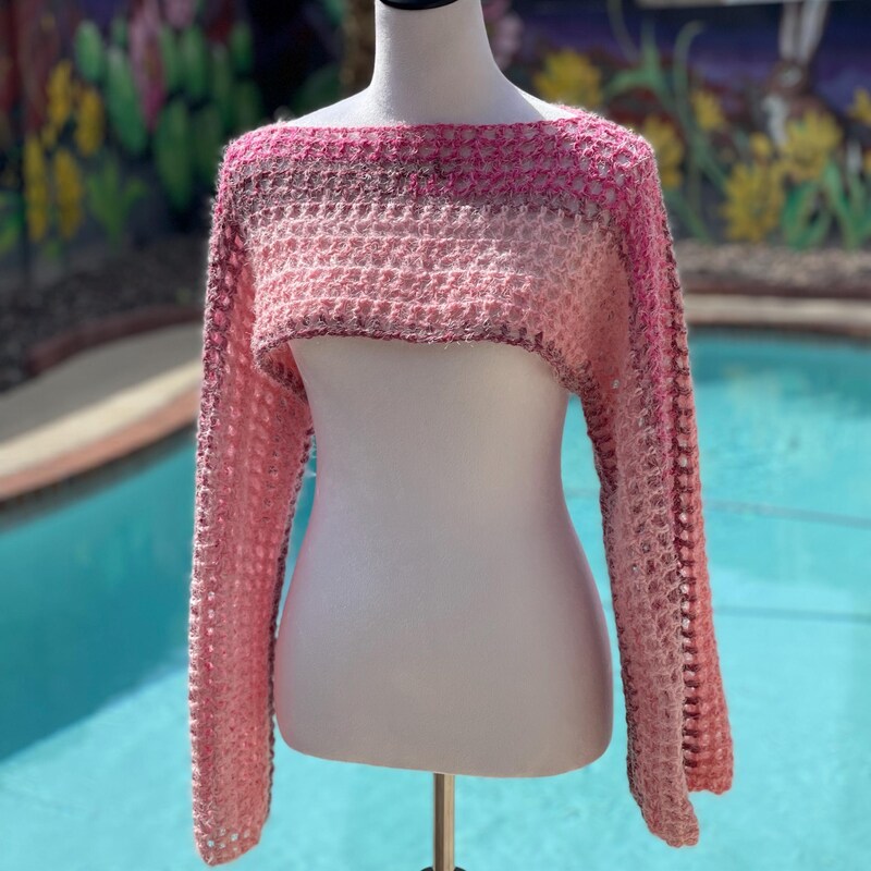 Fuzzy Pink Top - Etsy