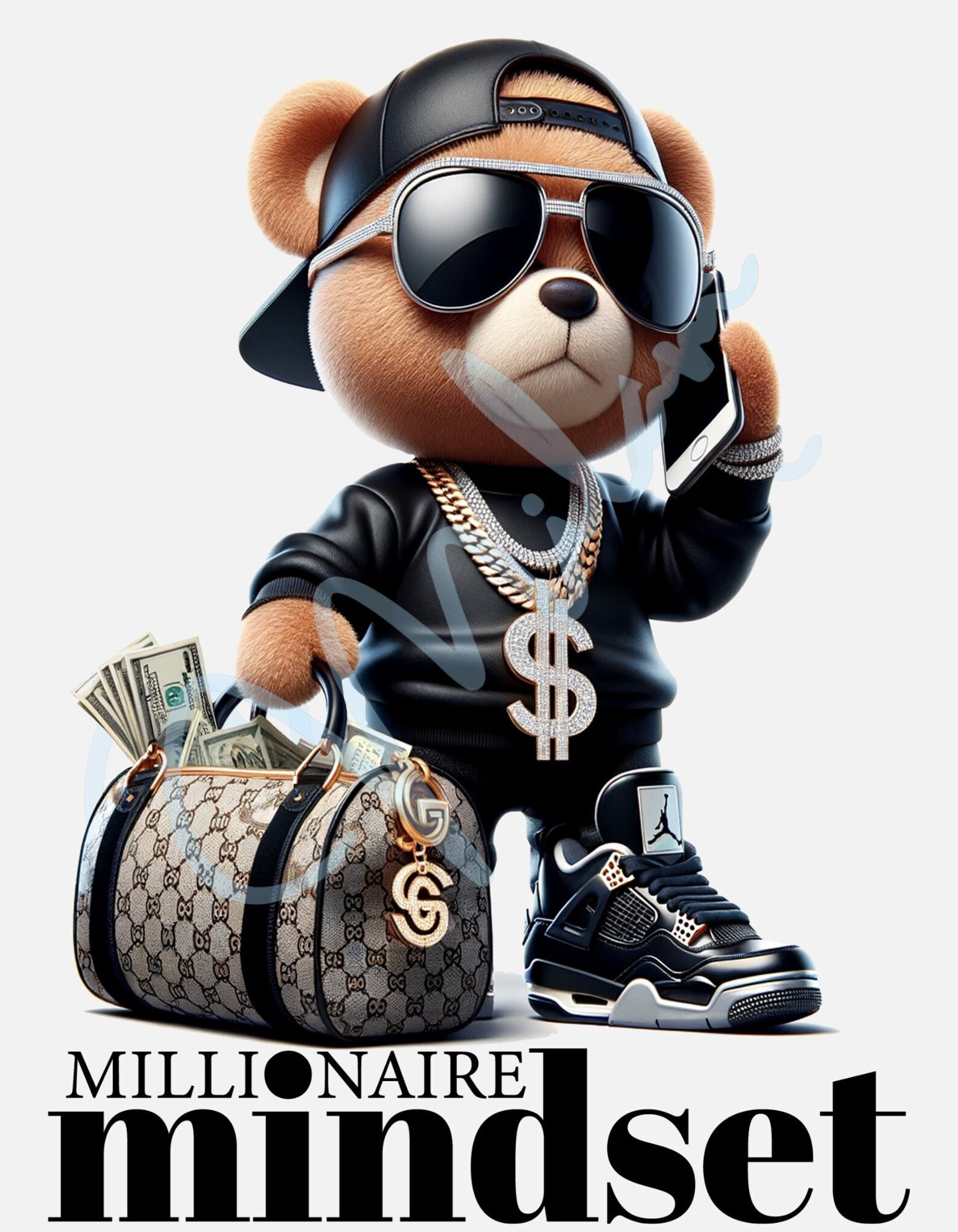 Millionaire Mindset Teddy Bear - Etsy