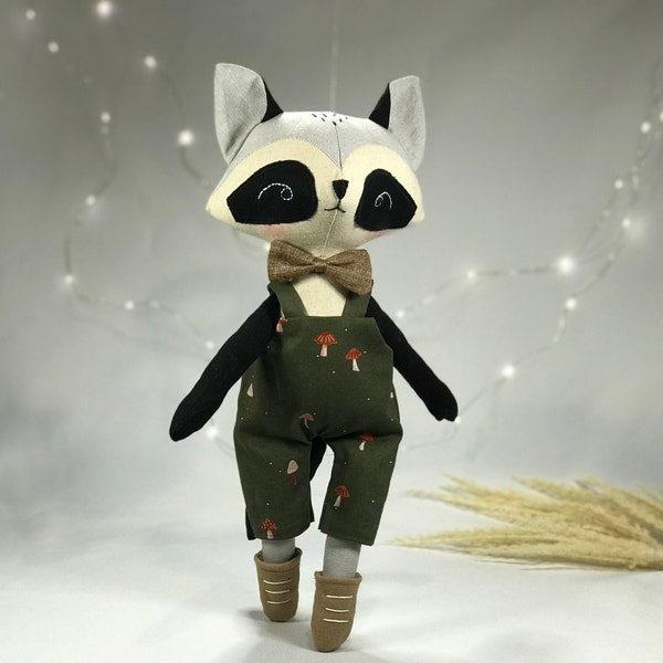 Raccoon Toy - Etsy
