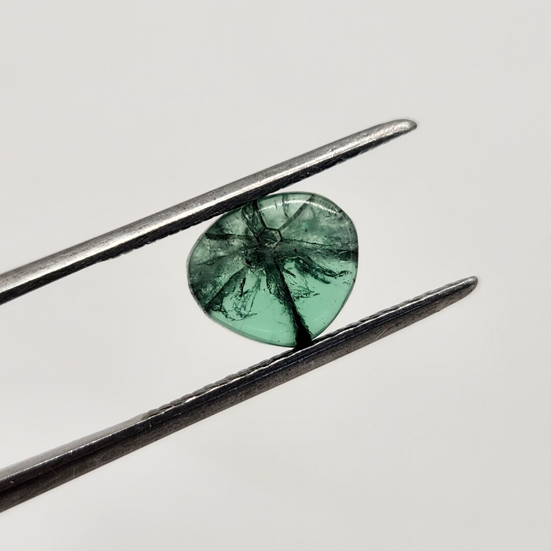 Trapiche Colombian Emerald, Rarity Gem, Natural Stone, May Birthstone ...