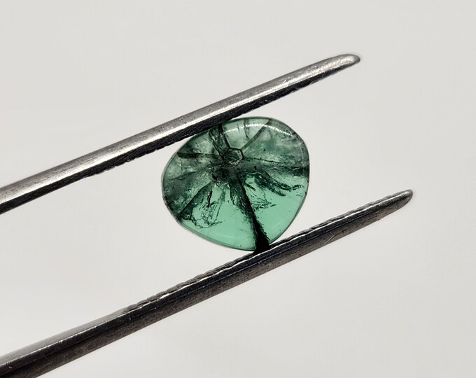 Trapiche Colombian Emerald, Rarity Gem, Natural Stone, May Birthstone ...