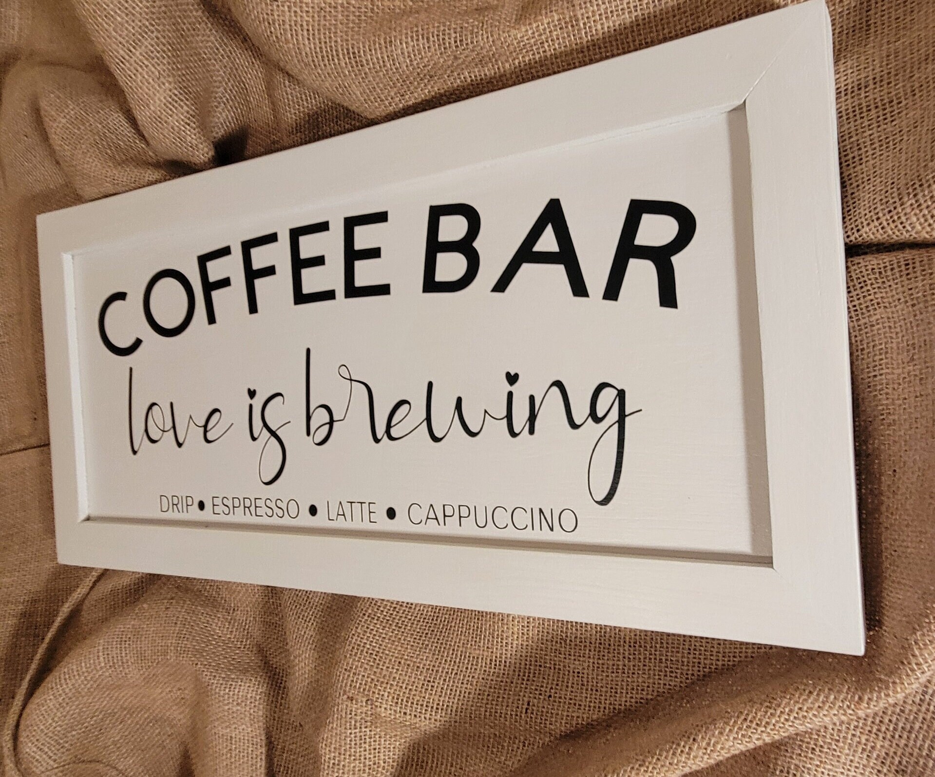 Coffee Bar Sign - Etsy
