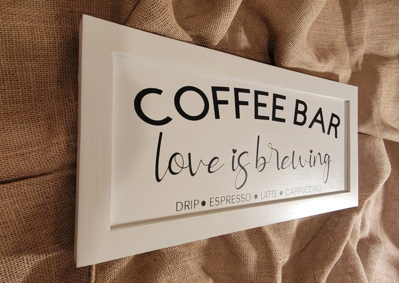 Coffee Bar Sign - Etsy