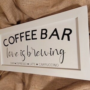Coffee Bar Sign - Etsy