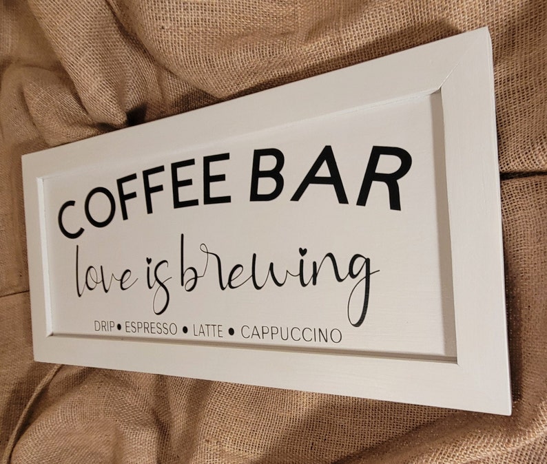 Coffee Bar Sign - Etsy