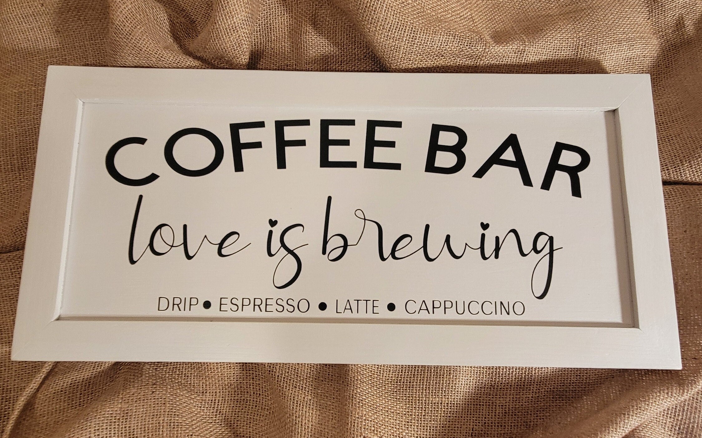Coffee Bar Sign - Etsy