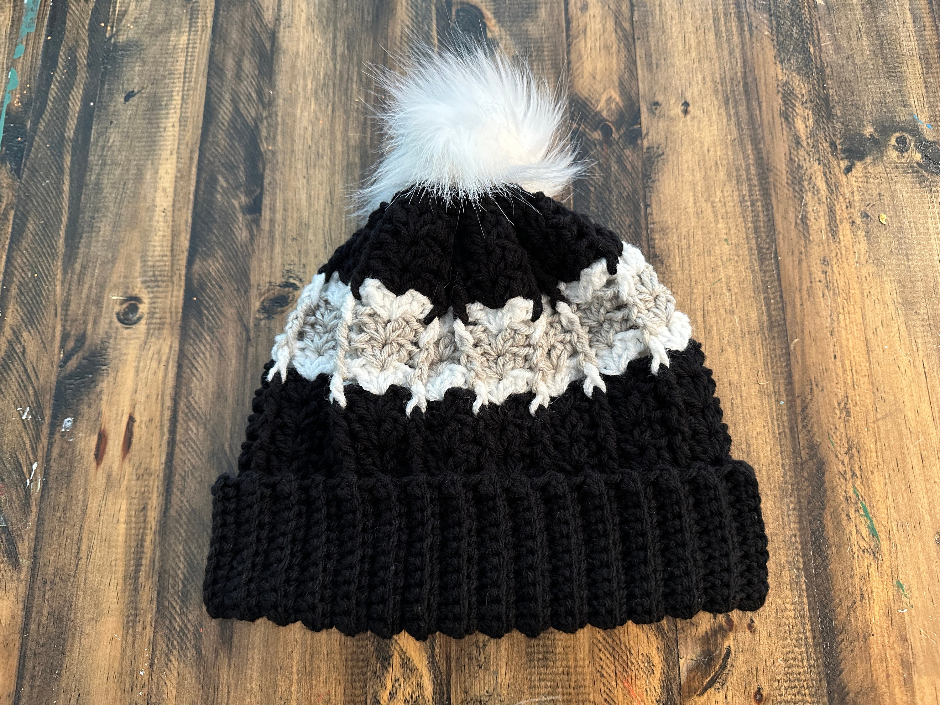 CUSTOM Game Day Crochet Beanie | Crochet Toque | Winter Hat | Crochet ...