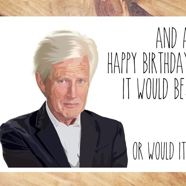 Dateline Birthday Card - Etsy
