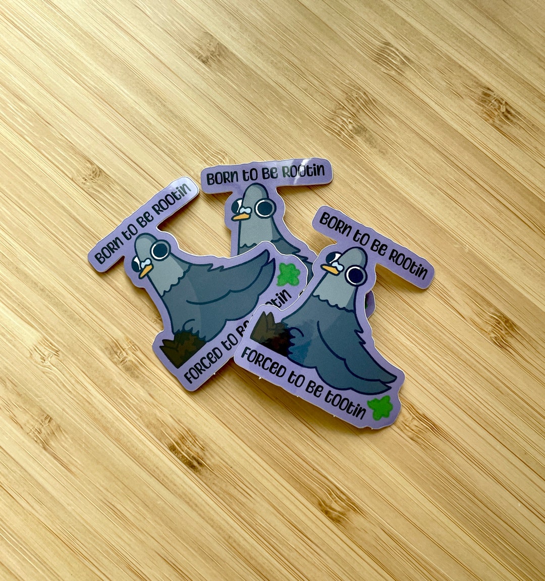 Rootin Tootin Pigeon Sticker - Etsy