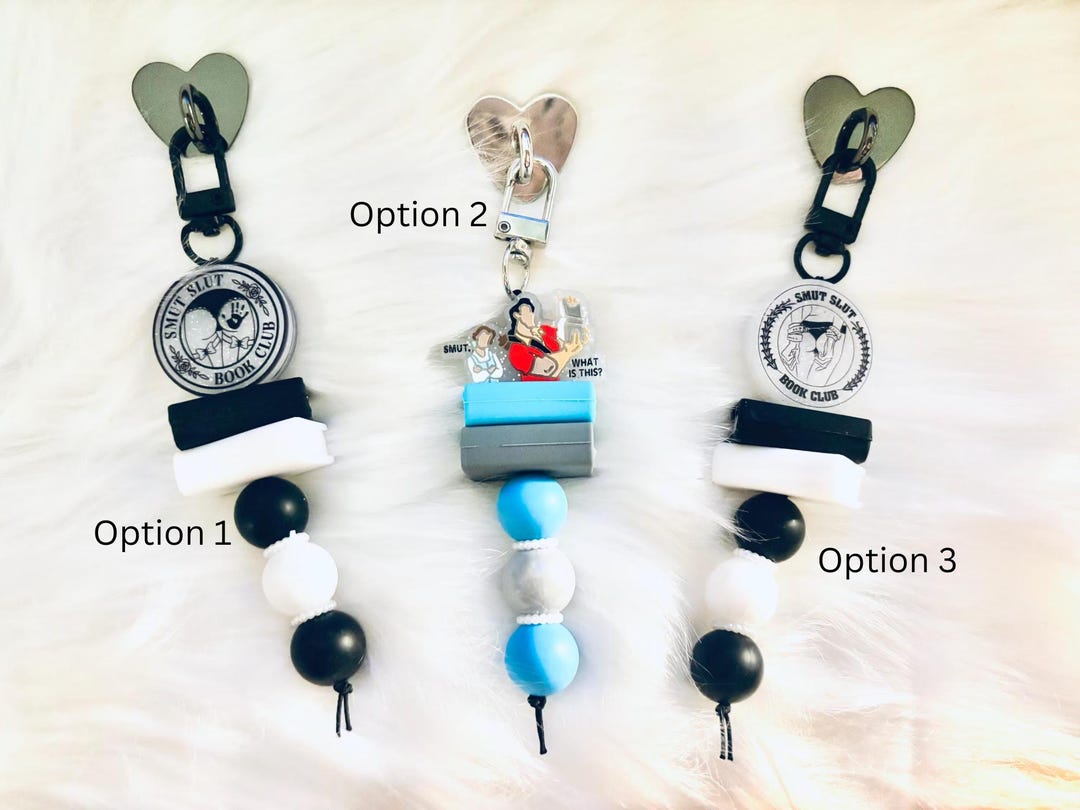Book Stack Charm Keychain: Booktok Accessory - Etsy