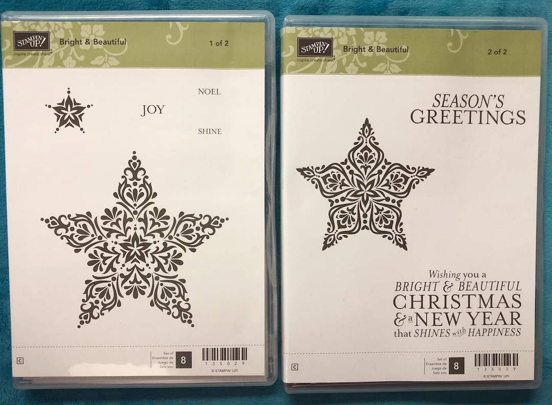 Stampin' Up! "bright & Beautiful" Stamp Set - New, Never Used ...