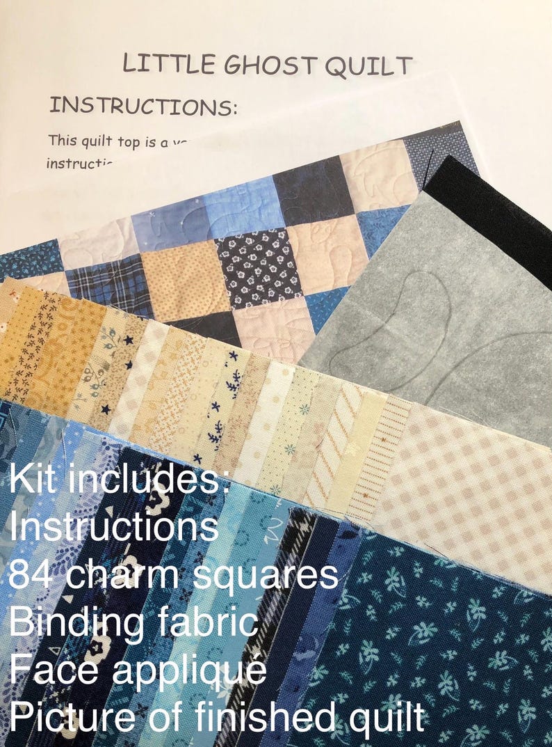 The Little Ghost Who Was a Quilt - Quilt, Quilt Kit, Book, Stuffie ...