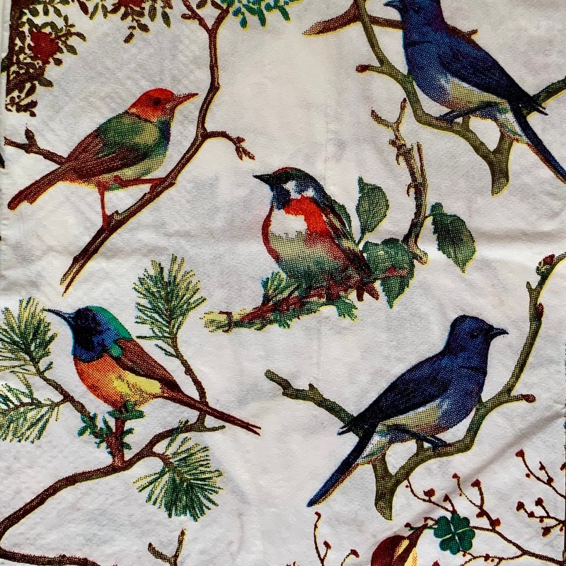 Bird Napkins - Etsy