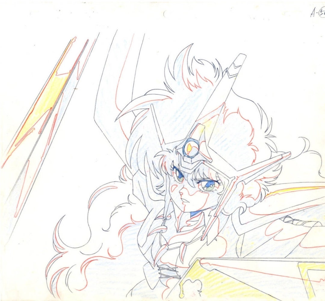 Mujigen Hunter Fandora Genga Douga Anime Goods Animation Not Cel Celga ...