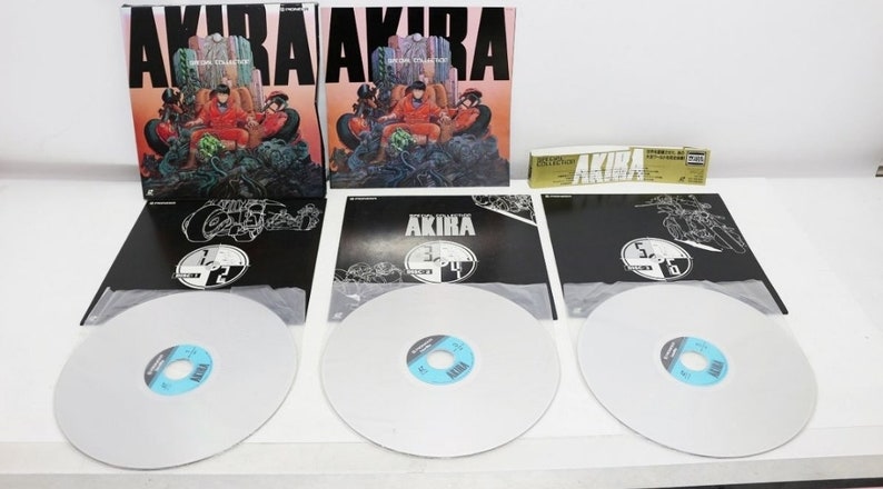 Akira Special LD Box Set Laser Disc Laserdisc Anime Goods Animation ...