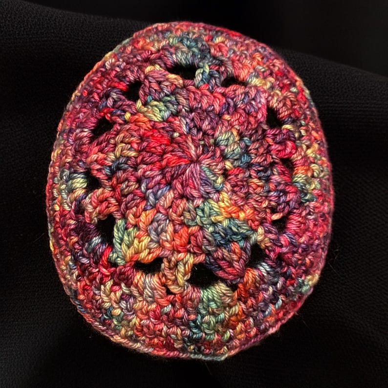 Crochet Kippah Pattern - Shemesh Design - Beginner Friendly - Etsy