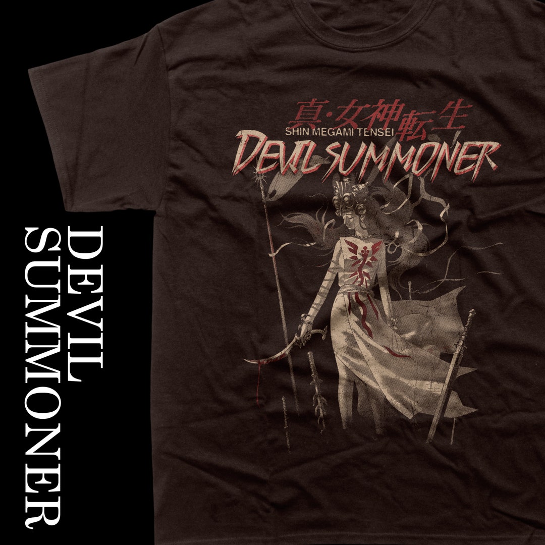 SMT Devil Summoner - Vintage Style Tshirt - Etsy