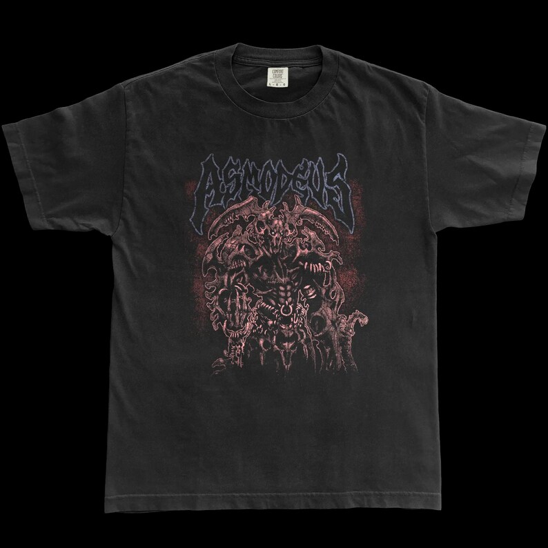 SMT IV ASMODEUS - Vintage Style Tshirt - Etsy