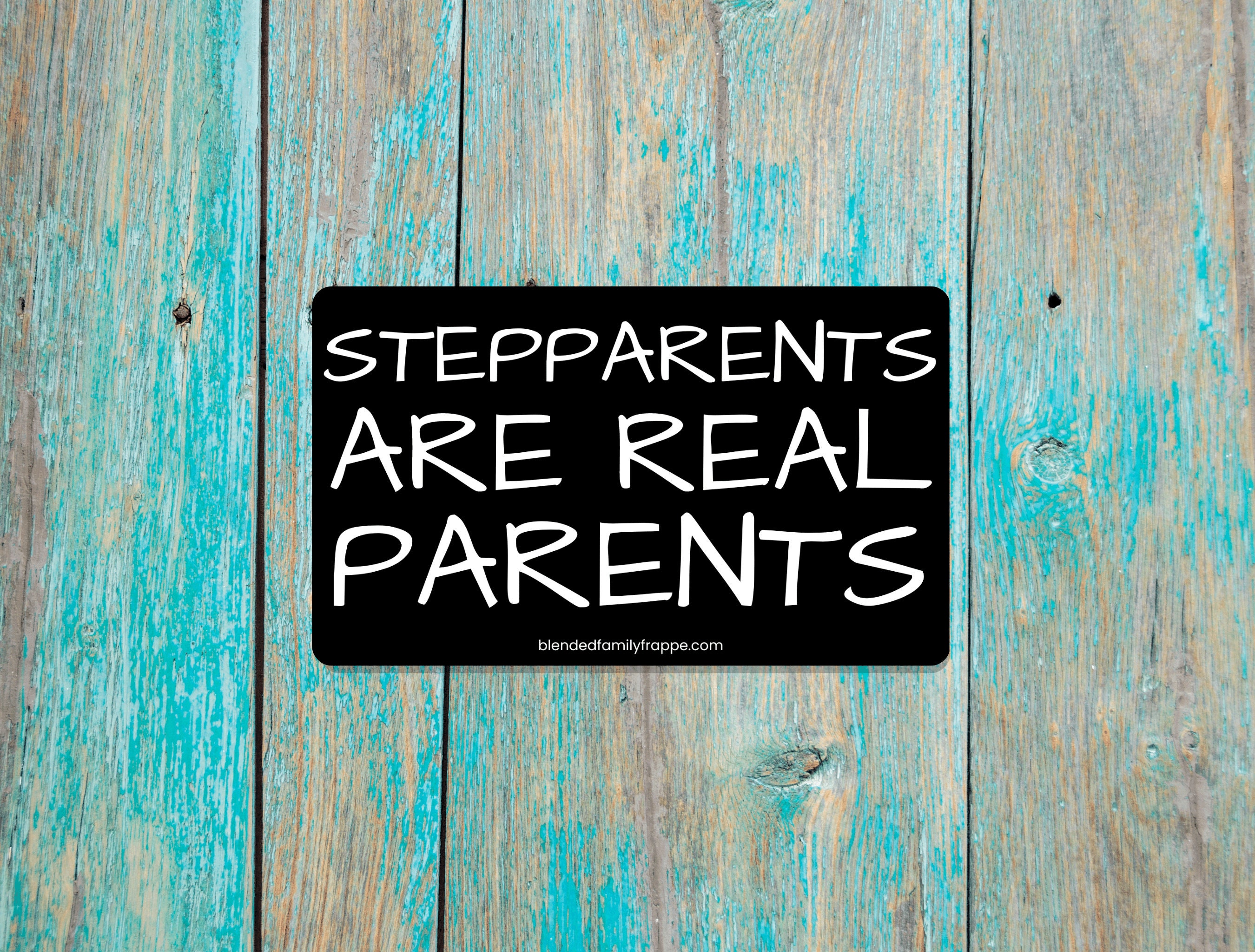Stepparents Are Real Parents Sticker Stepparenting Sticker for Laptop ...