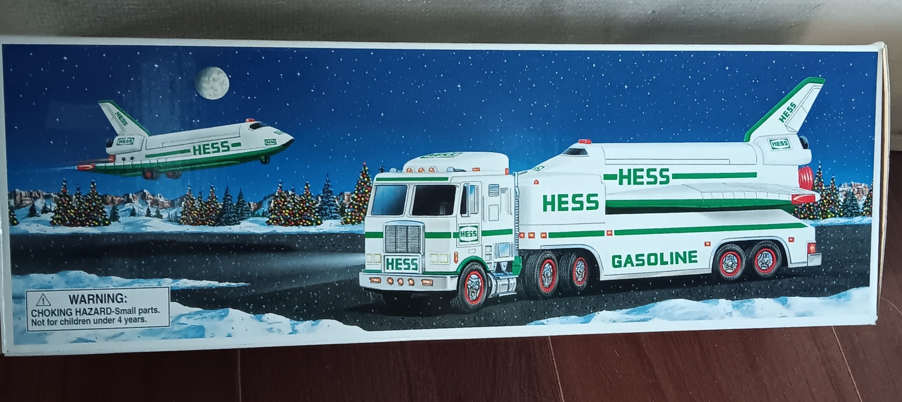 1999 Hess Toy Truck and Space Shuttle With Satellite in Excellent ...