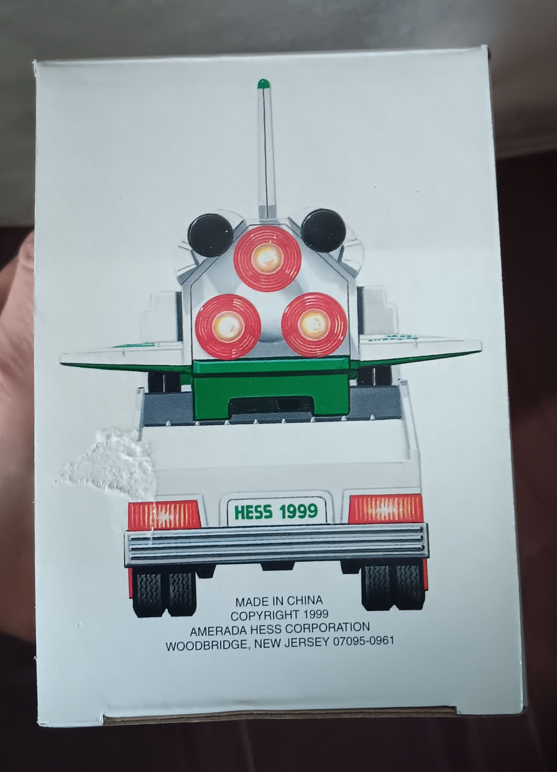 1999 Hess Toy Truck and Space Shuttle With Satellite in Excellent ...