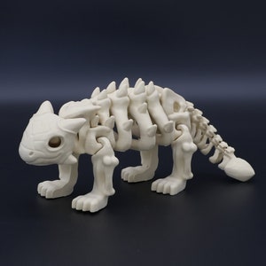 FLEXI DINO Ankylosaurus .STL File Prince in Place Skeleton Dinosaur for ...