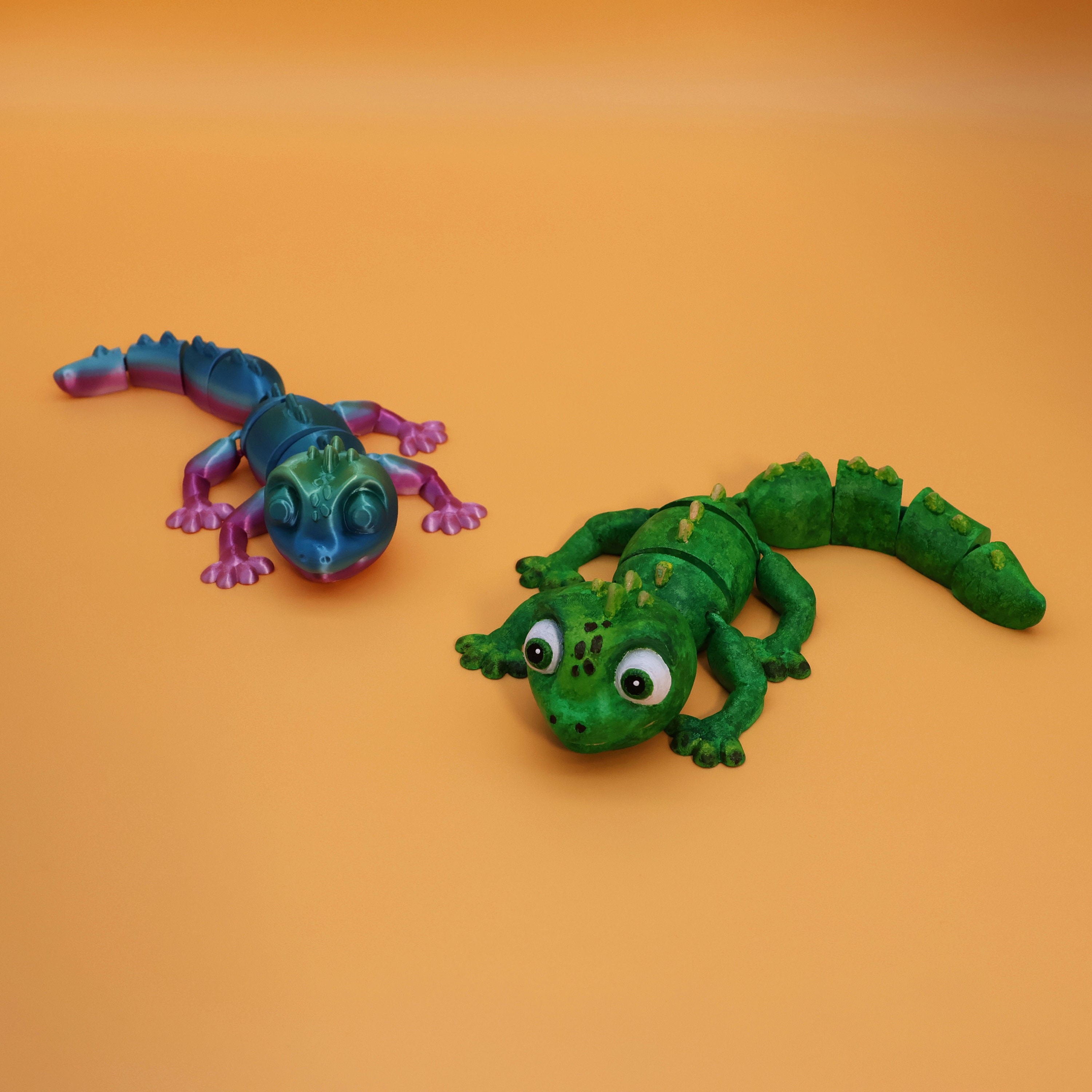 Flexi GECKO STL and 3mf File for 3D Printer - Print in Place - Flexilab ...