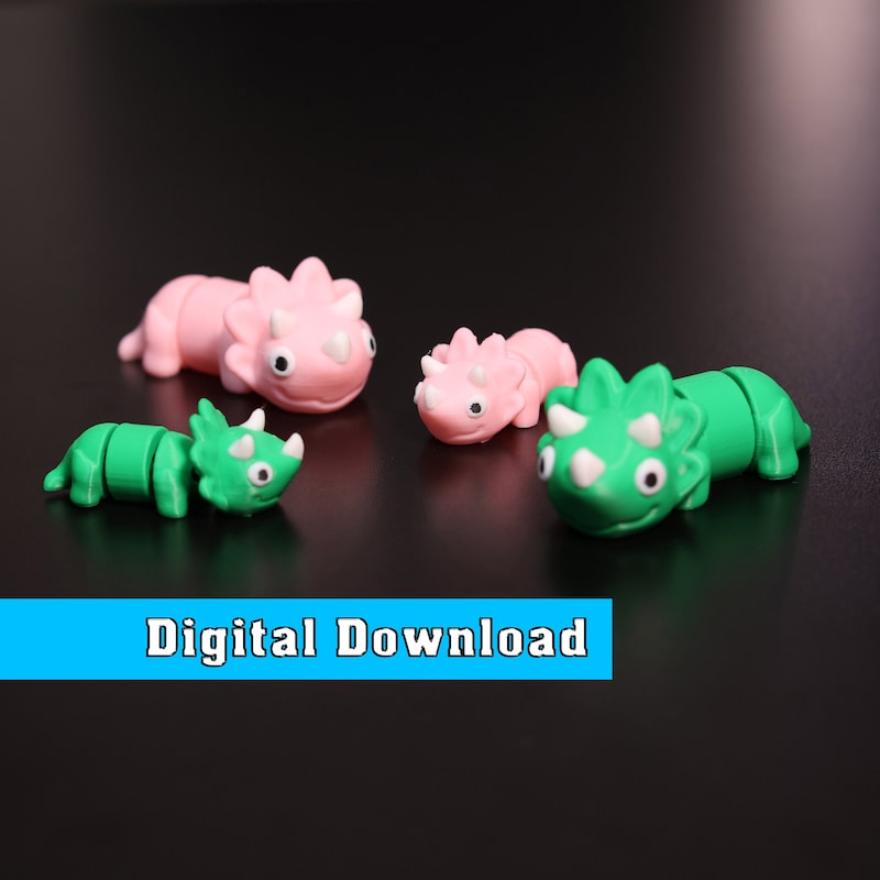 Tiny 3d Printed Animals Stl - Etsy