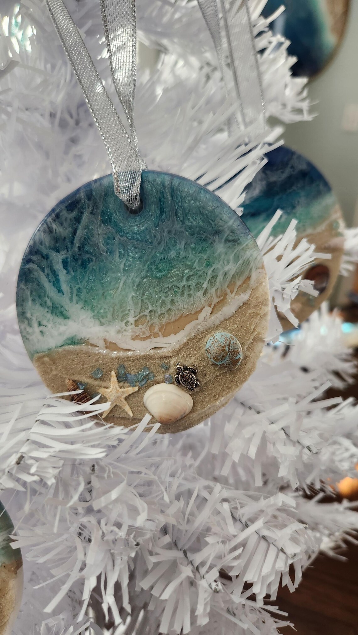 Ocean Themed Christmas Ornaments - Etsy