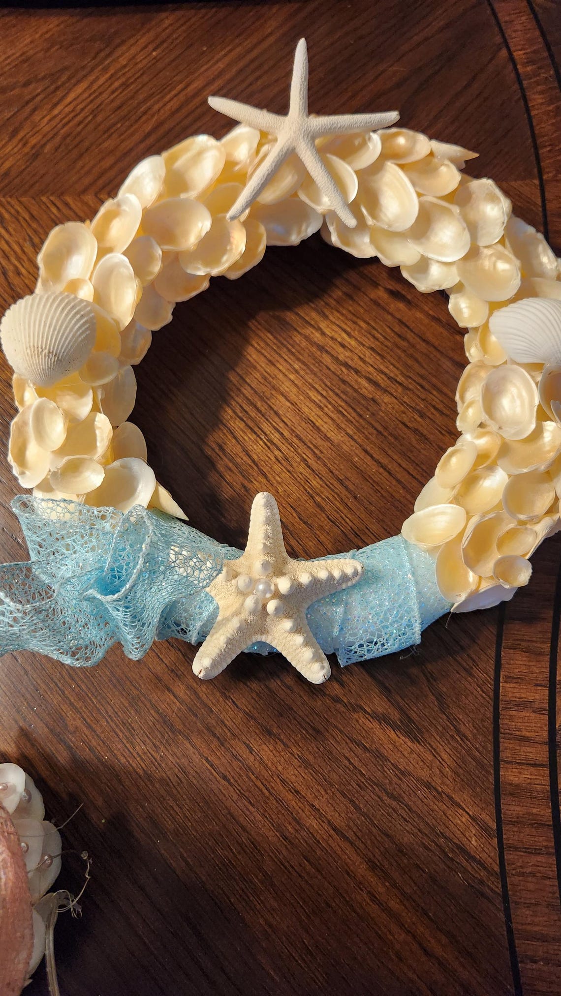 Jingle Shell Wreath- 12 Inches - Etsy