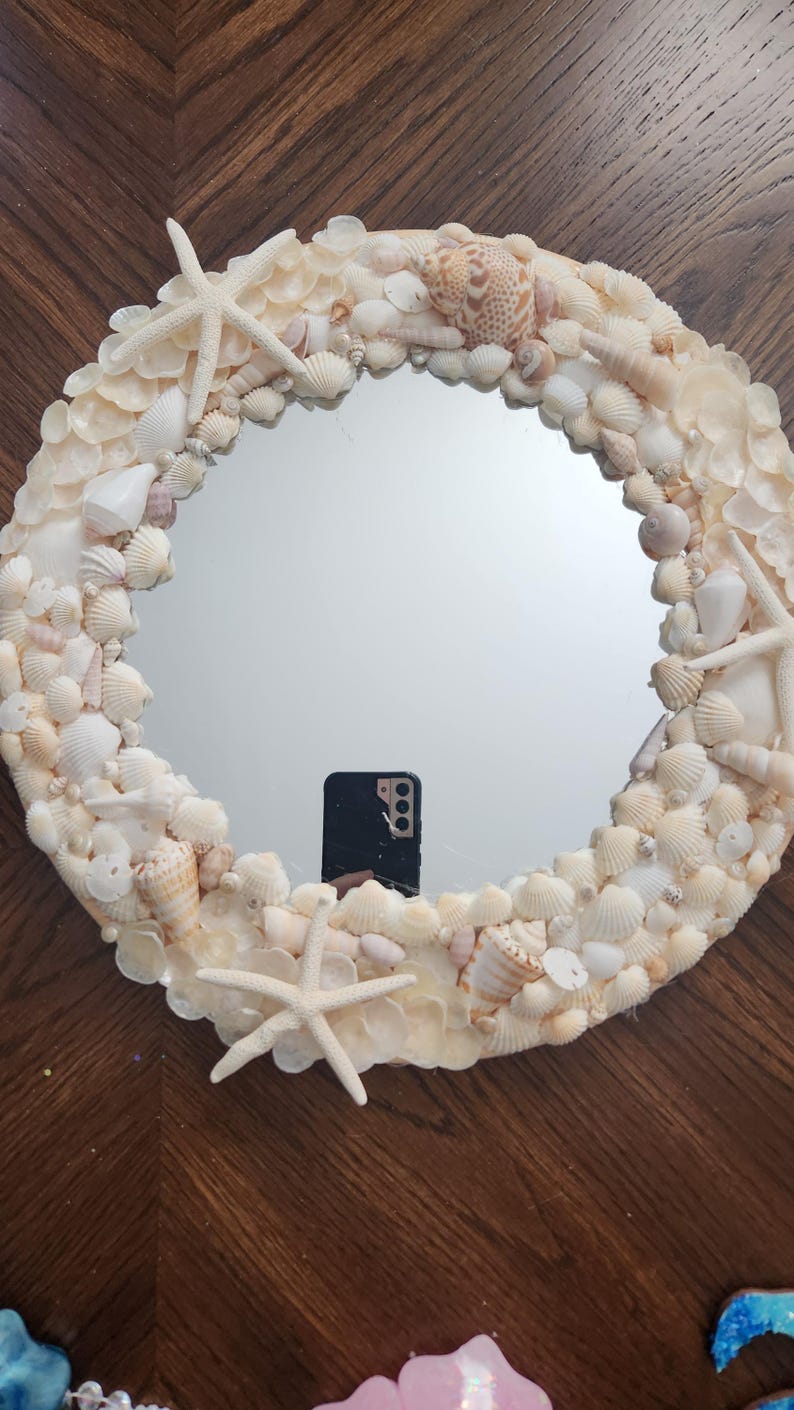 14 Inch Coastal Mirror - Etsy