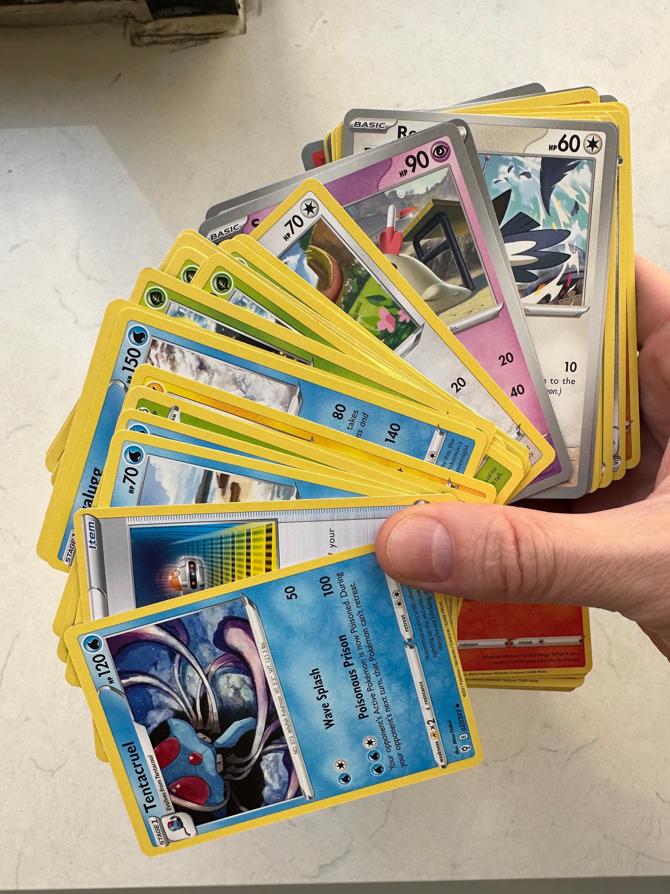 Pokemon Trading Card Game Cards Collection Commons Uncommons Lot of ...