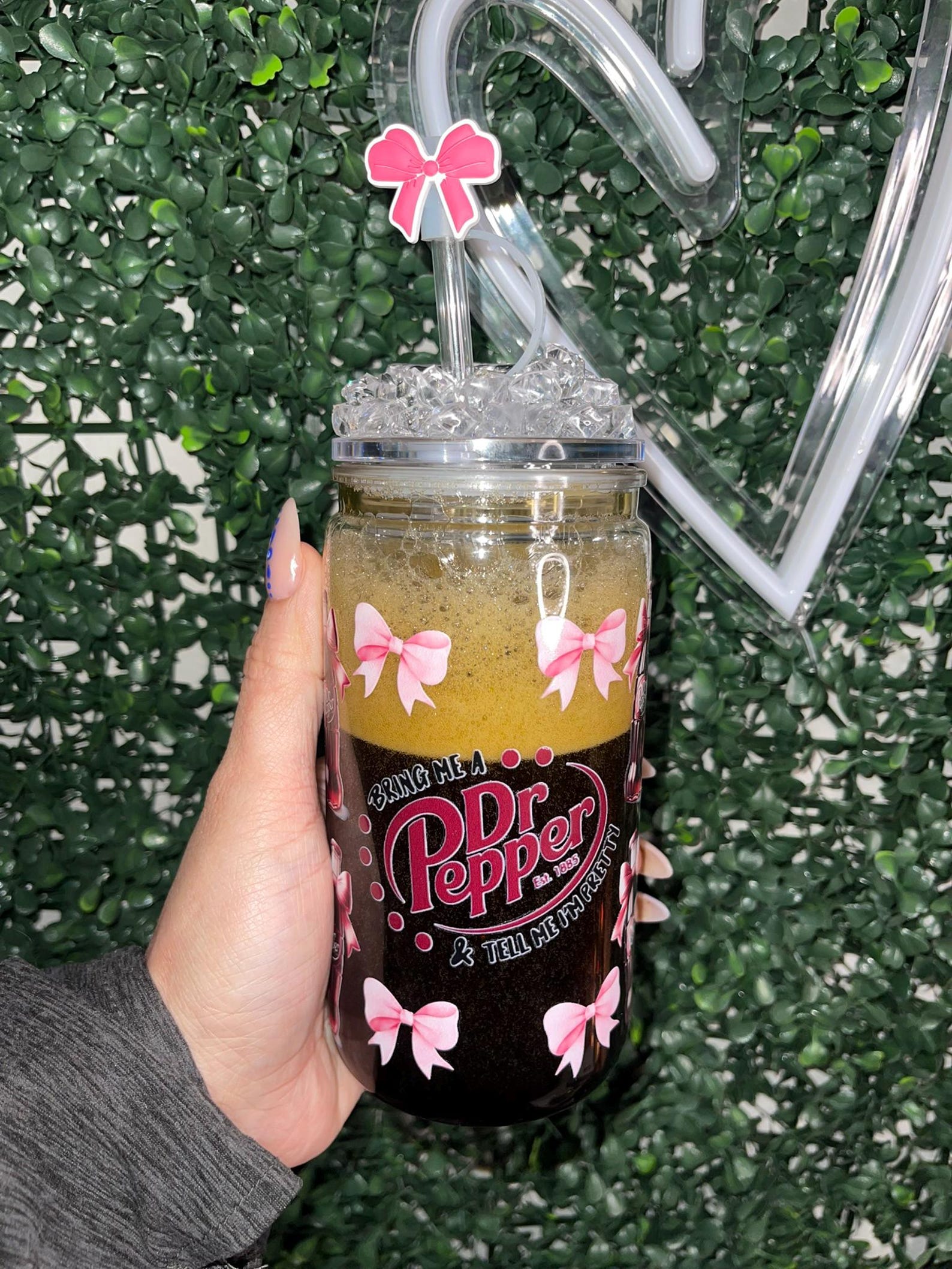 Dr Pepper Fizzy Snowglobe Tumbler - Etsy