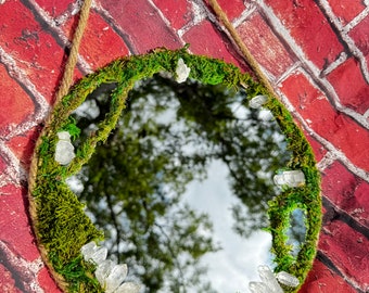 Fairy Moss Mirror - Etsy