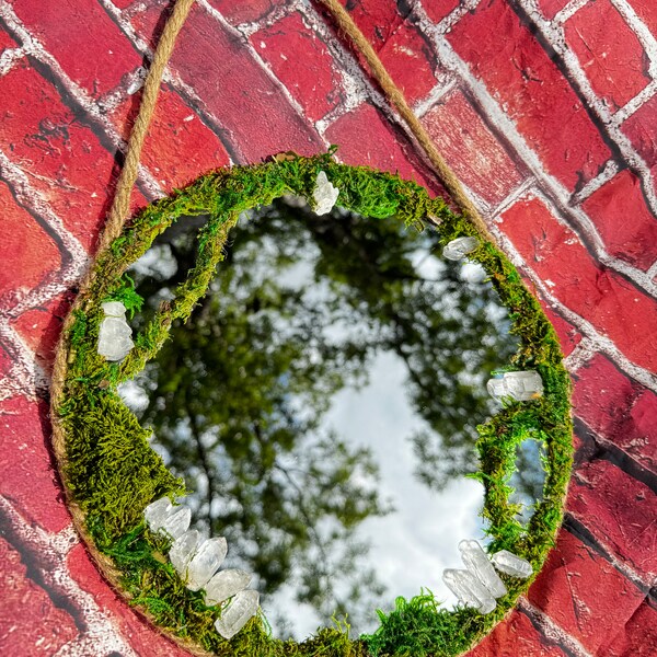 Moss Mirror - Etsy
