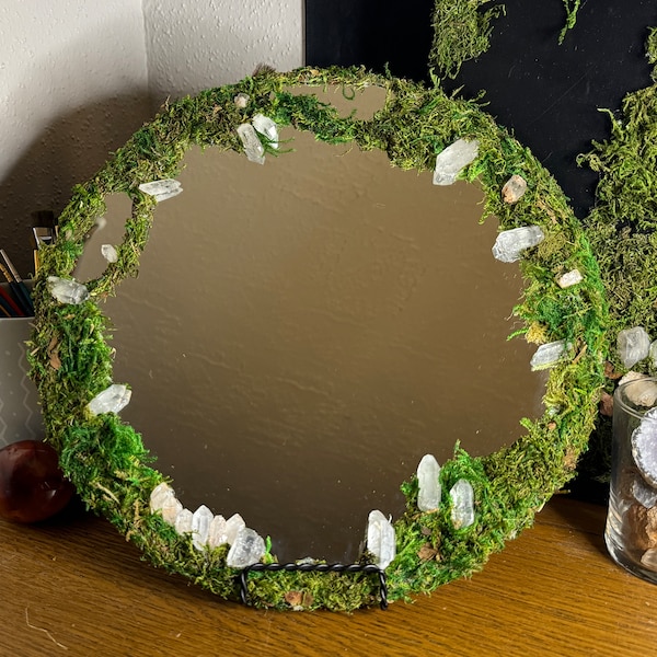 Moss Mirror - Etsy