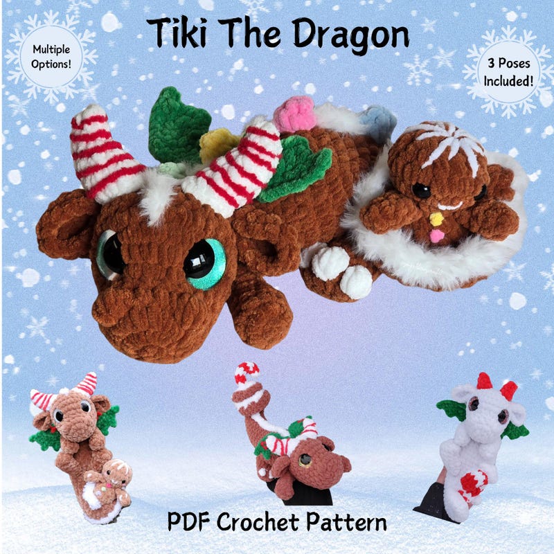 Tiki Crochet Patterns - Etsy