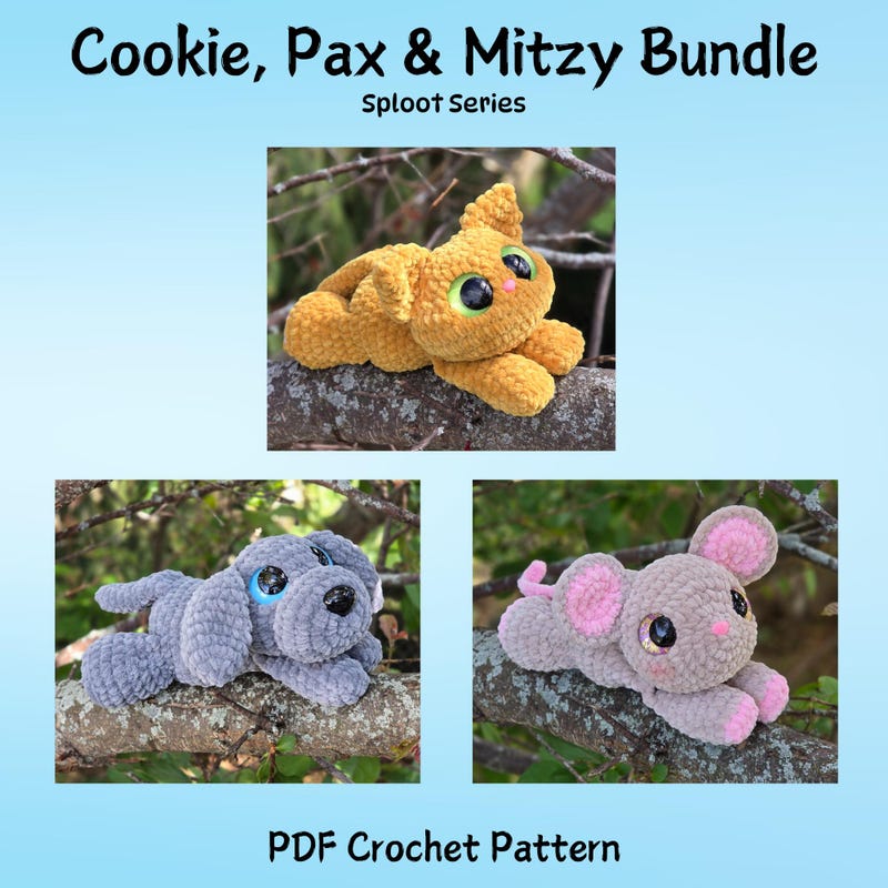 Cat and Mouse Crochet - Etsy