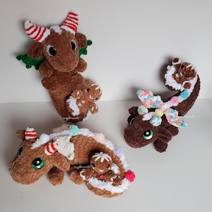 Tiki the Dragon Crochet Pattern, Crochet Dragon Pattern, Baby Dragon ...