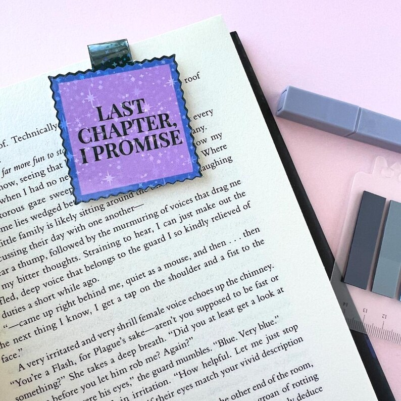 Magnetic Bookmark Cute Bookmark for Book Lovers Gift Holographic ...