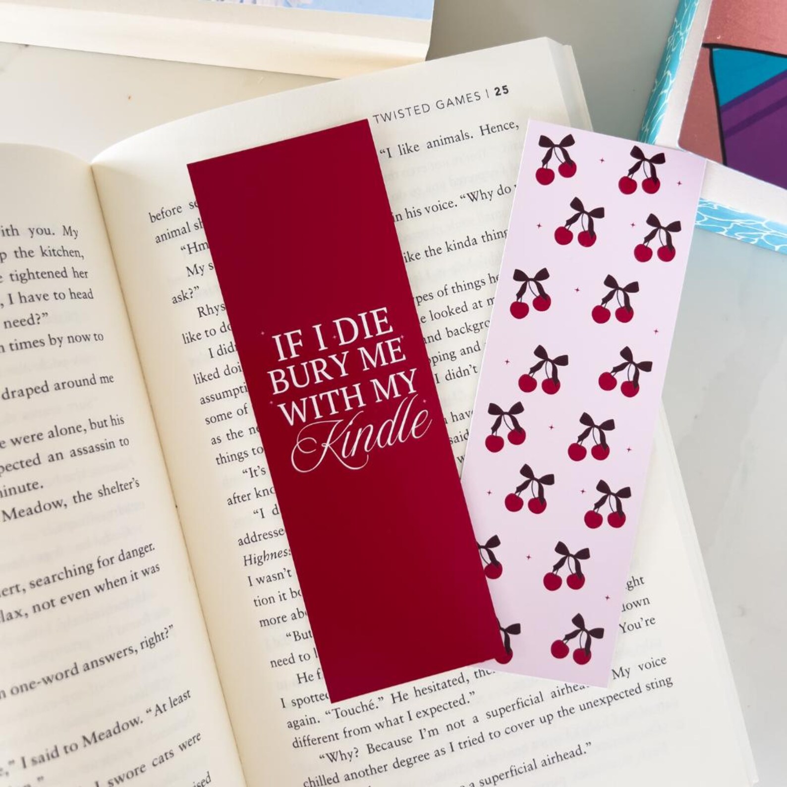 Printable Spicy Romance Bookmarks: Digital Book Mark Reading Quote Book ...