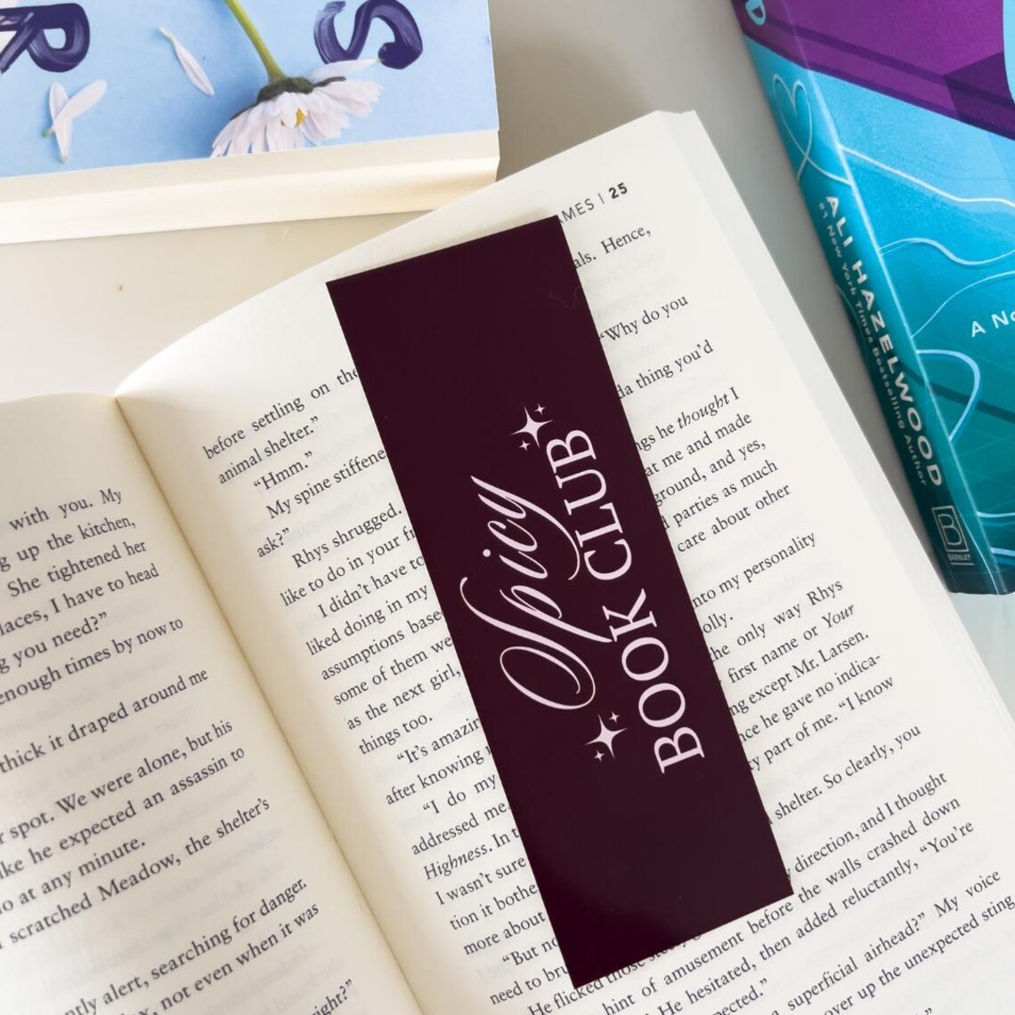 Printable Spicy Romance Bookmarks: Digital Book Mark Reading Quote Book ...