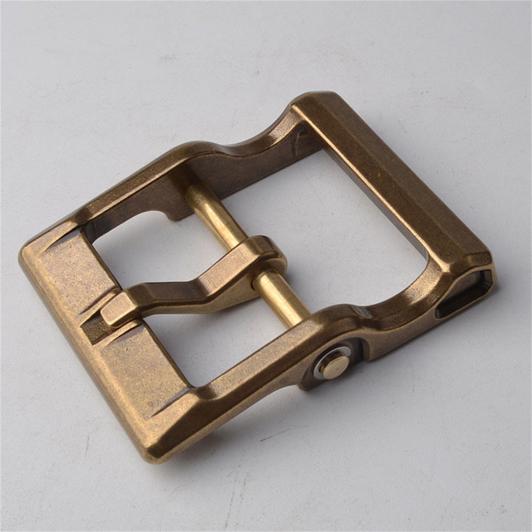 Bronze Buckle Japan Style Antique Brass Buckle for Leather Belt - Etsy